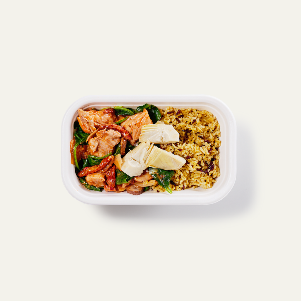Siciliaanse kip met kruidenrijst - Freasy | Fresh · Frozen · Easy