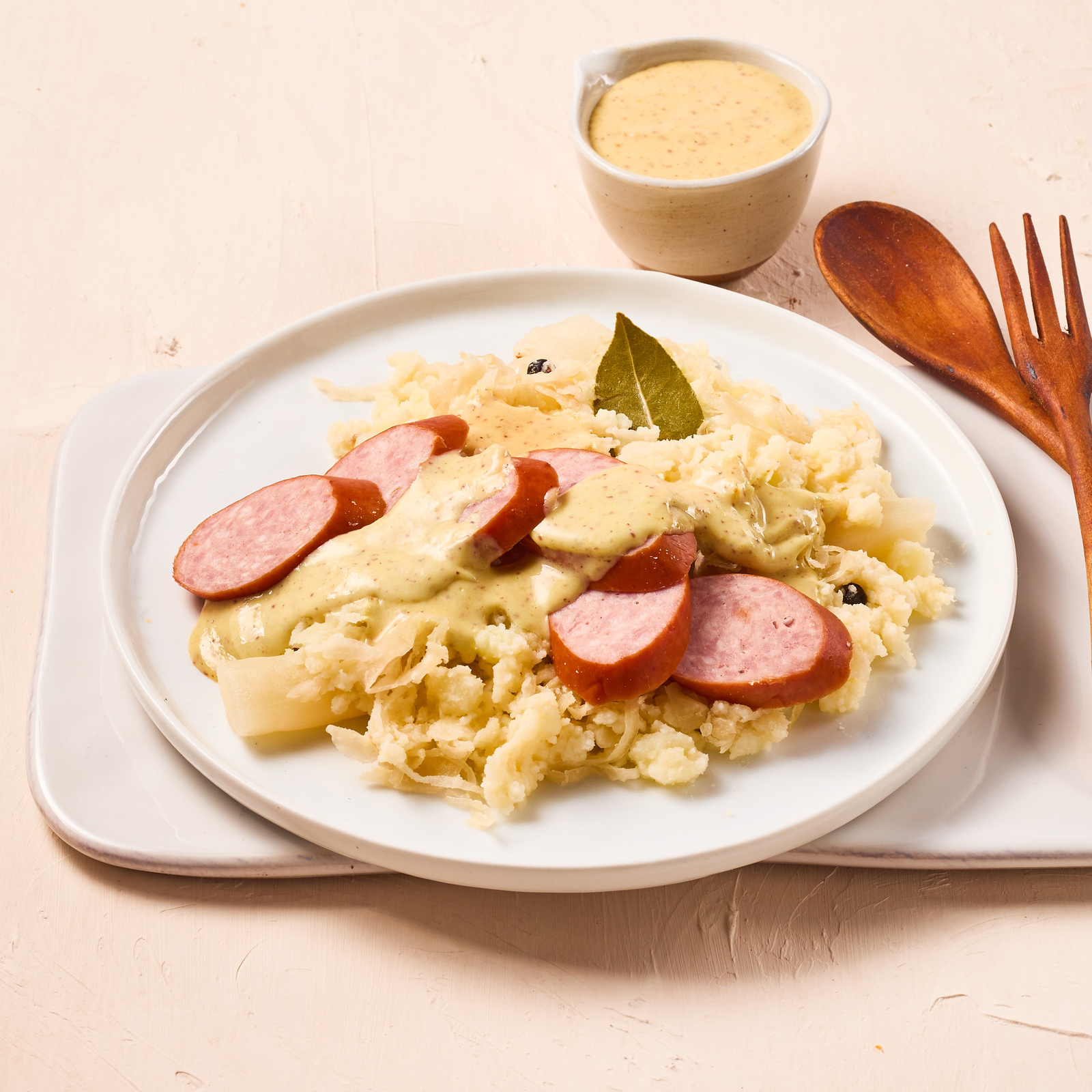 Zuurkoolstamppot met rookworst - Freasy | Fresh · Frozen · Easy